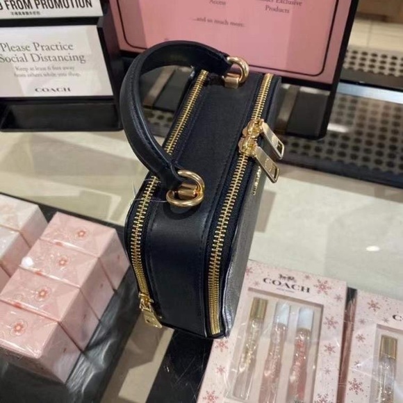 Coach | Bags | Coach Box Crossbody In Signature Canvas | Poshmark